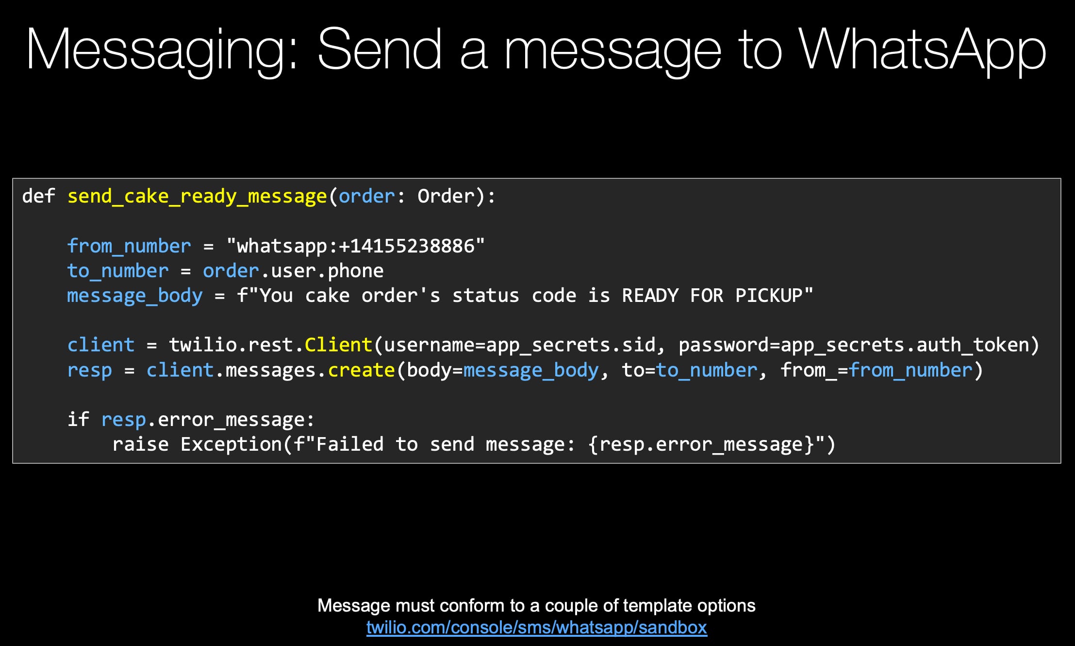 Python Powered Chat Apps With Twilio And Sendgrid Online Course Talk Python Training